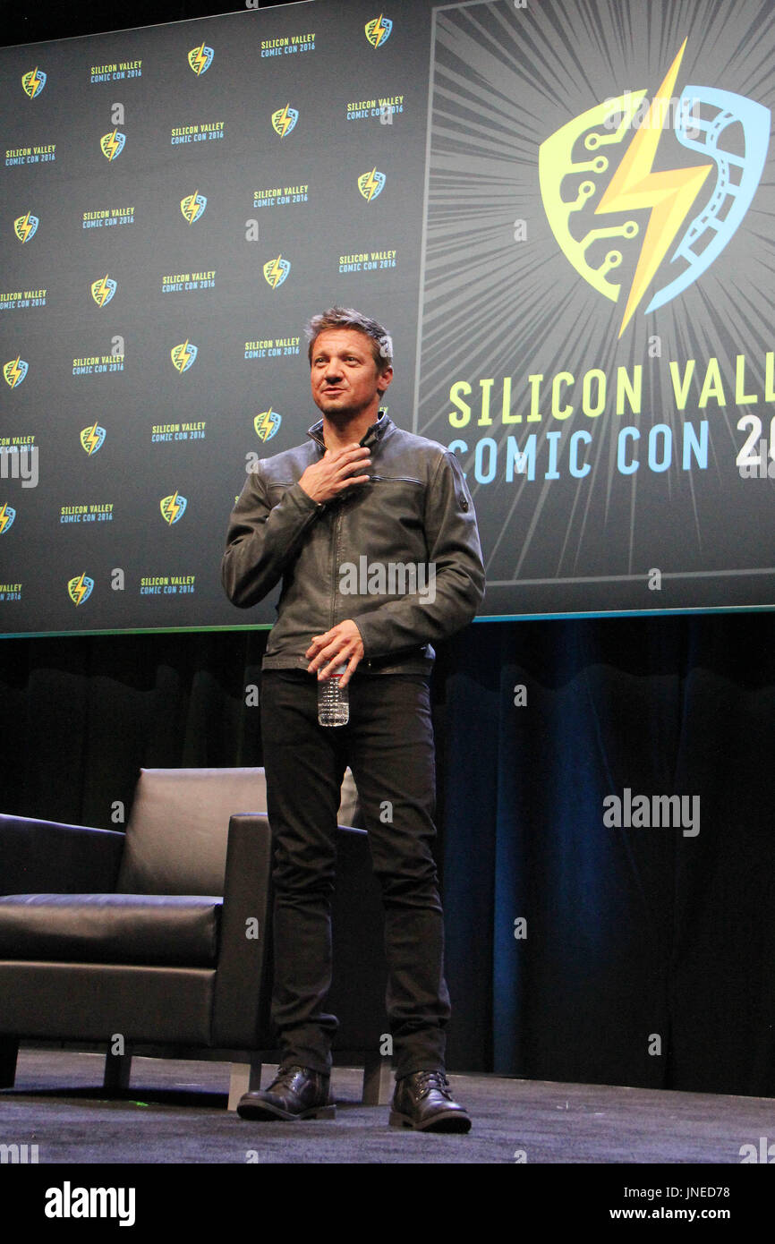 Jeremy Renner 03/19/2016 Silicon Valley Comic Con 2016 held at the San Jose Convention Center in ...