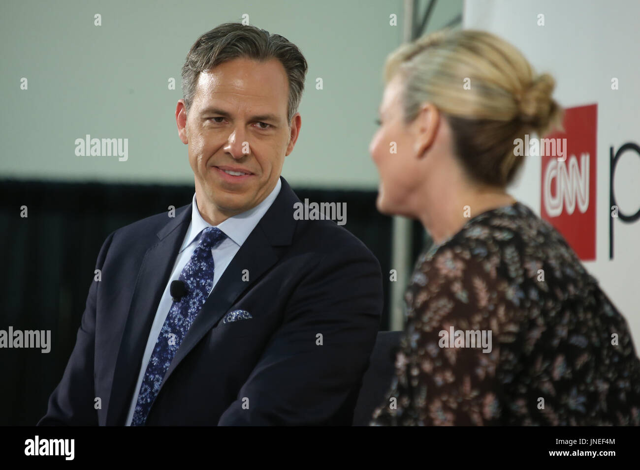 Pasadena, Ca. 29th July, 2017. Jake Tapper and Chelsea Handler pictured ...