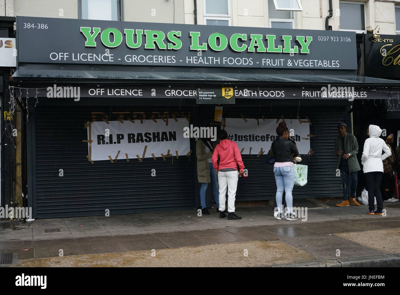 London, England, UK. 29th July 2017. Justice for Rashan and Edson Da ...