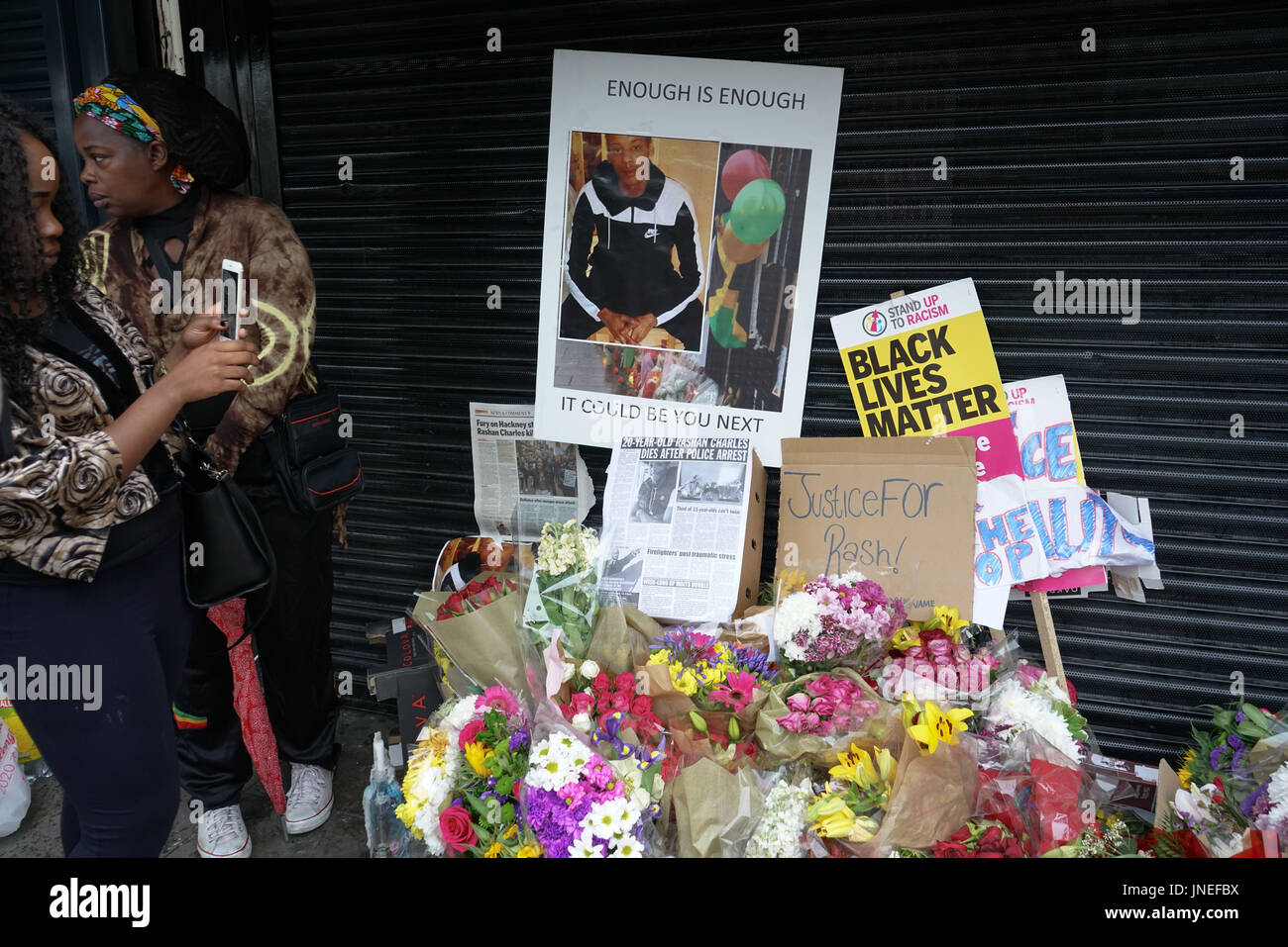 London, England, UK. 29th July 2017. Justice for Rashan and Edson Da ...