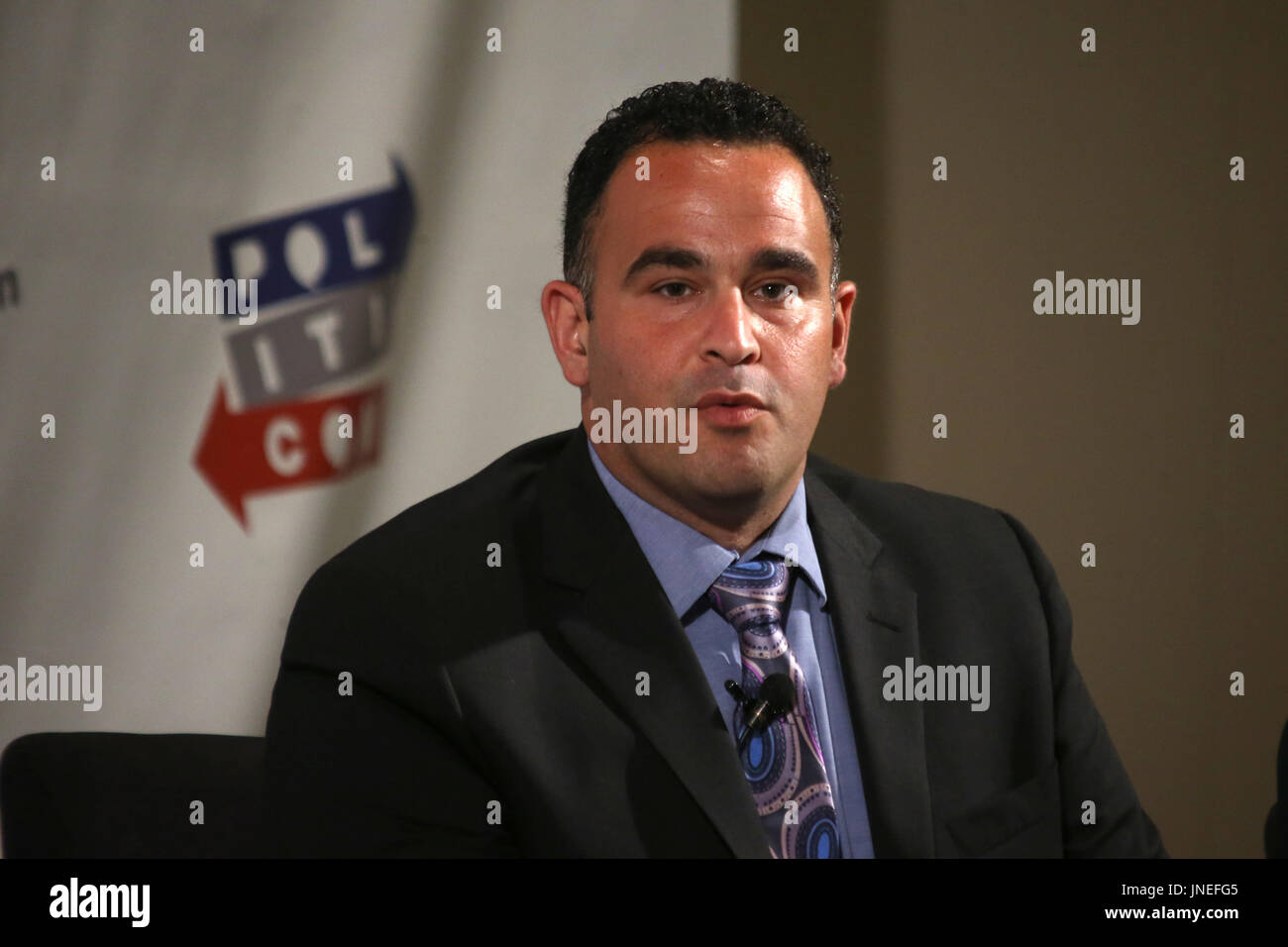 Panel during politicon at pasadena convention center on july 29 hi-res ...