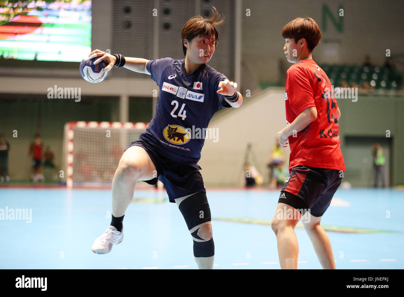 Tokyo, Japan. 29th July, 2017. Nozomi Hara (JPN) Handball :Women's ...