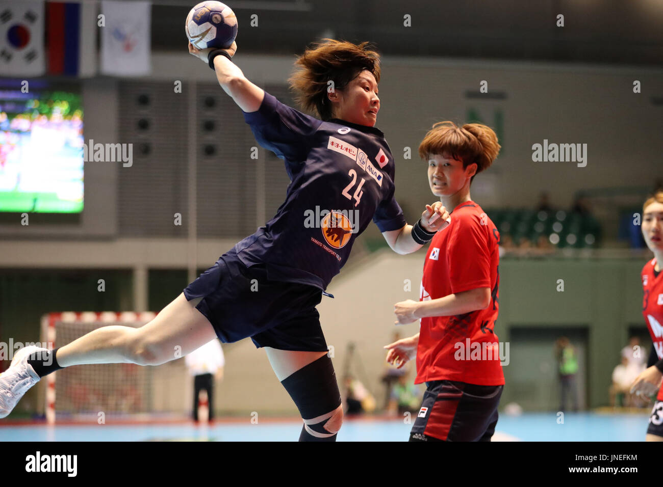 Tokyo, Japan. 29th July, 2017. Nozomi Hara (JPN) Handball :Women's ...