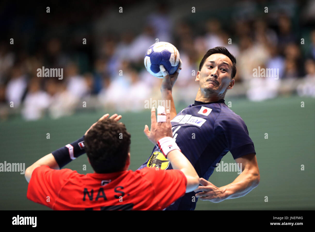 Tokyo, Japan. 29th July, 2017. Hiroki Shida (JPN) Handball :Men's ...