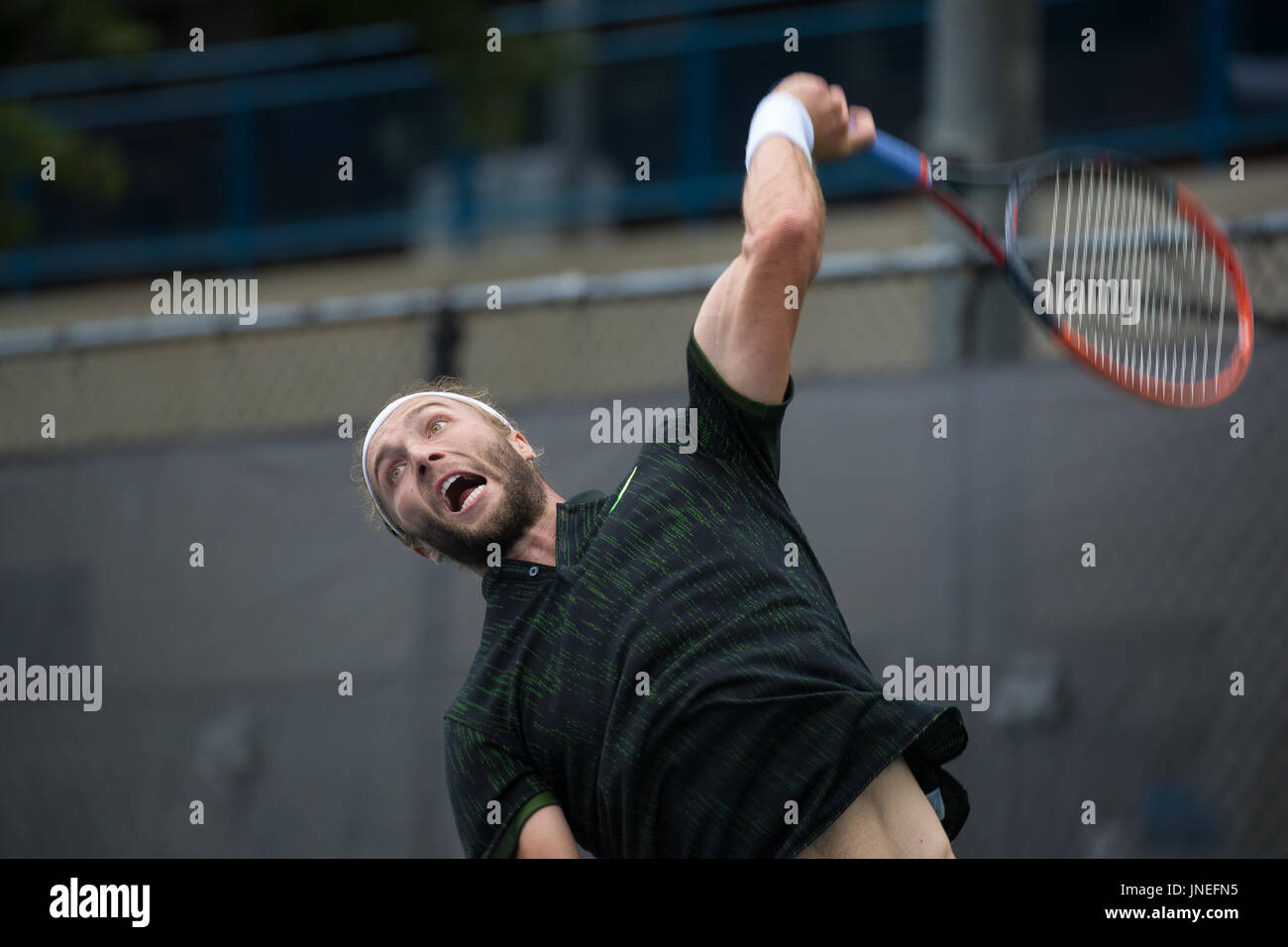 Liam Broady (GBR) (photo) defeated Frank Moser(GER) in the Citi Open ...