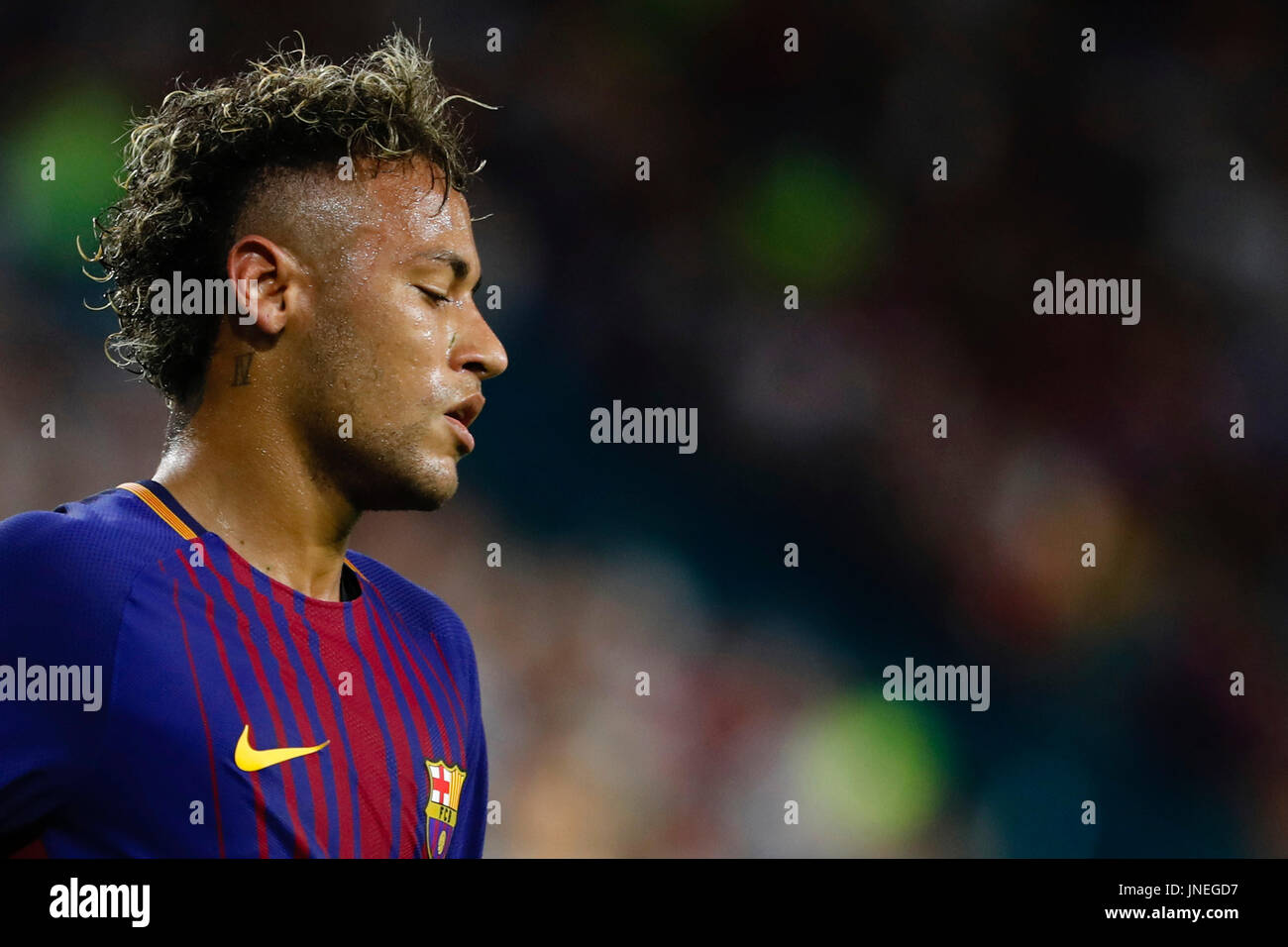 Neymar Da Silva Santos Junior (11) FC Barcelona's player. INTERNATIONAL ...