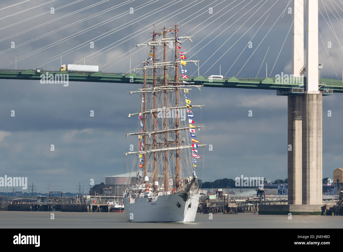 Greenhithe, Kent, United Kingdom. 30th July, 2017. BAP Union pictured ...