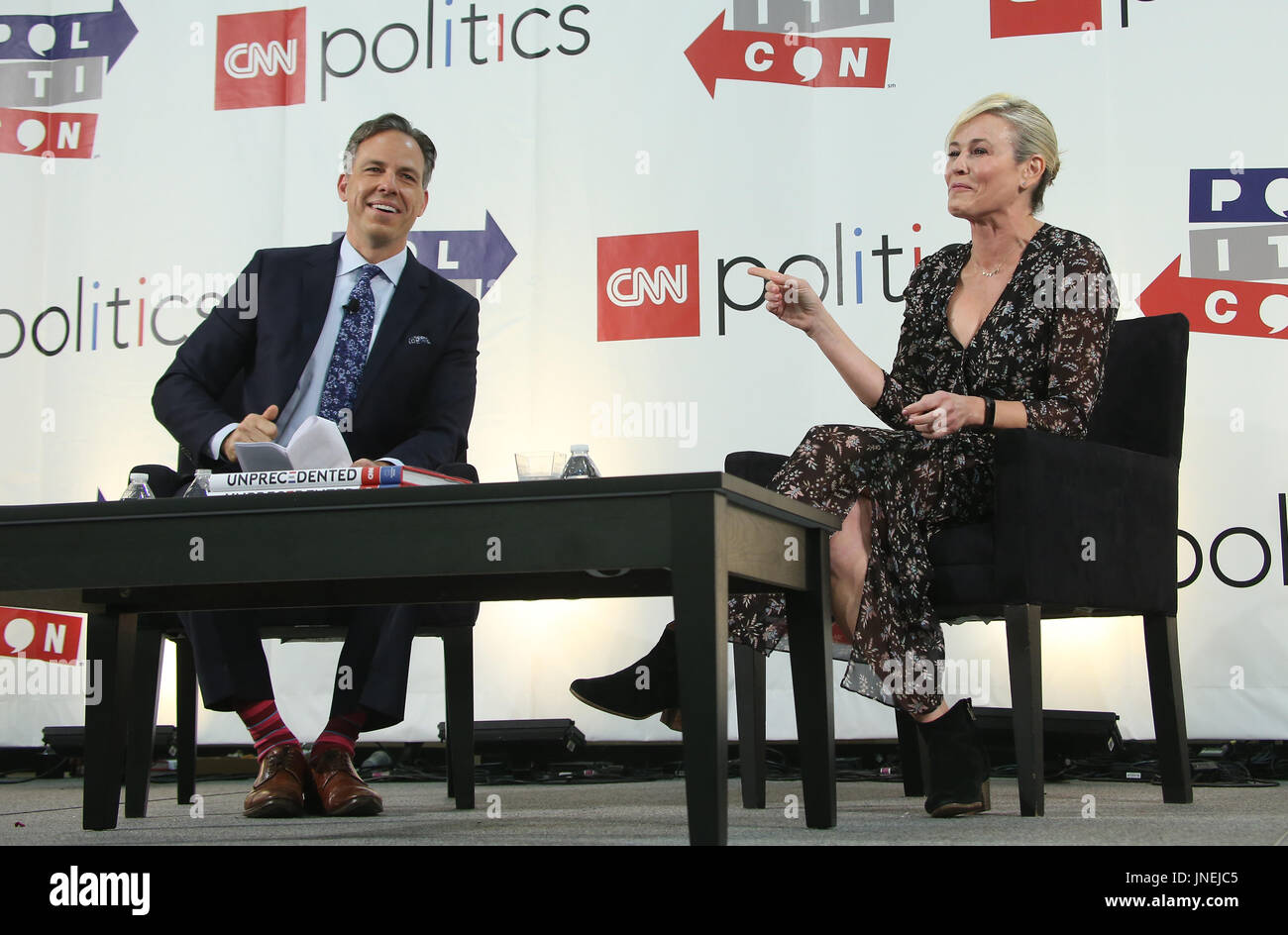 Pasadena, Ca. 29th July, 2017. Jake Tapper, Chelsea Handler, At ...