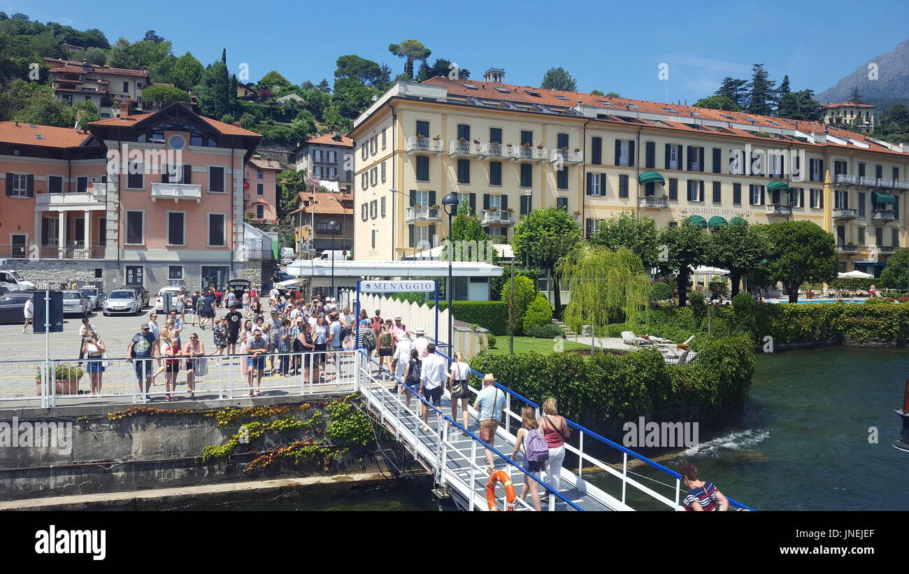 Menaggio Pier High Resolution Stock Photography and Images - Alamy