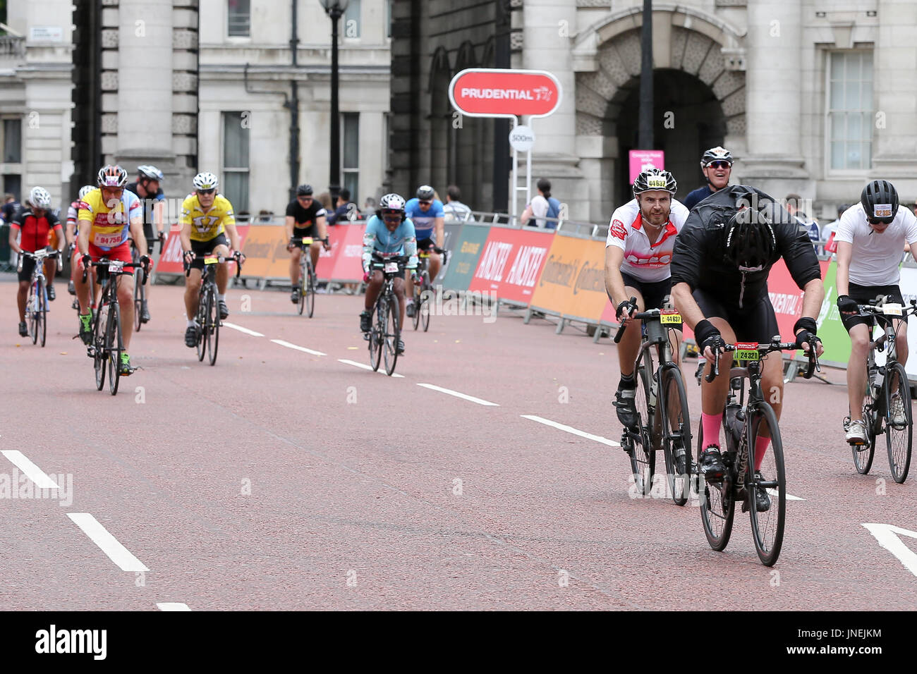 The Mall. London. UK 30 July 2017 - Riders on The Mall in the ...