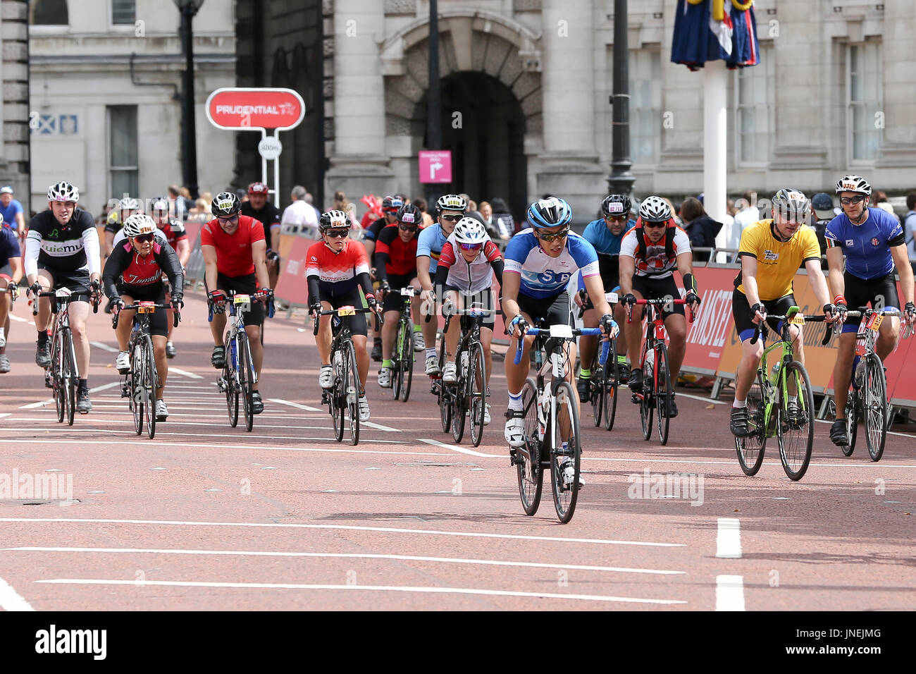 The Mall. London. UK 30 July 2017 - Riders on The Mall in the ...