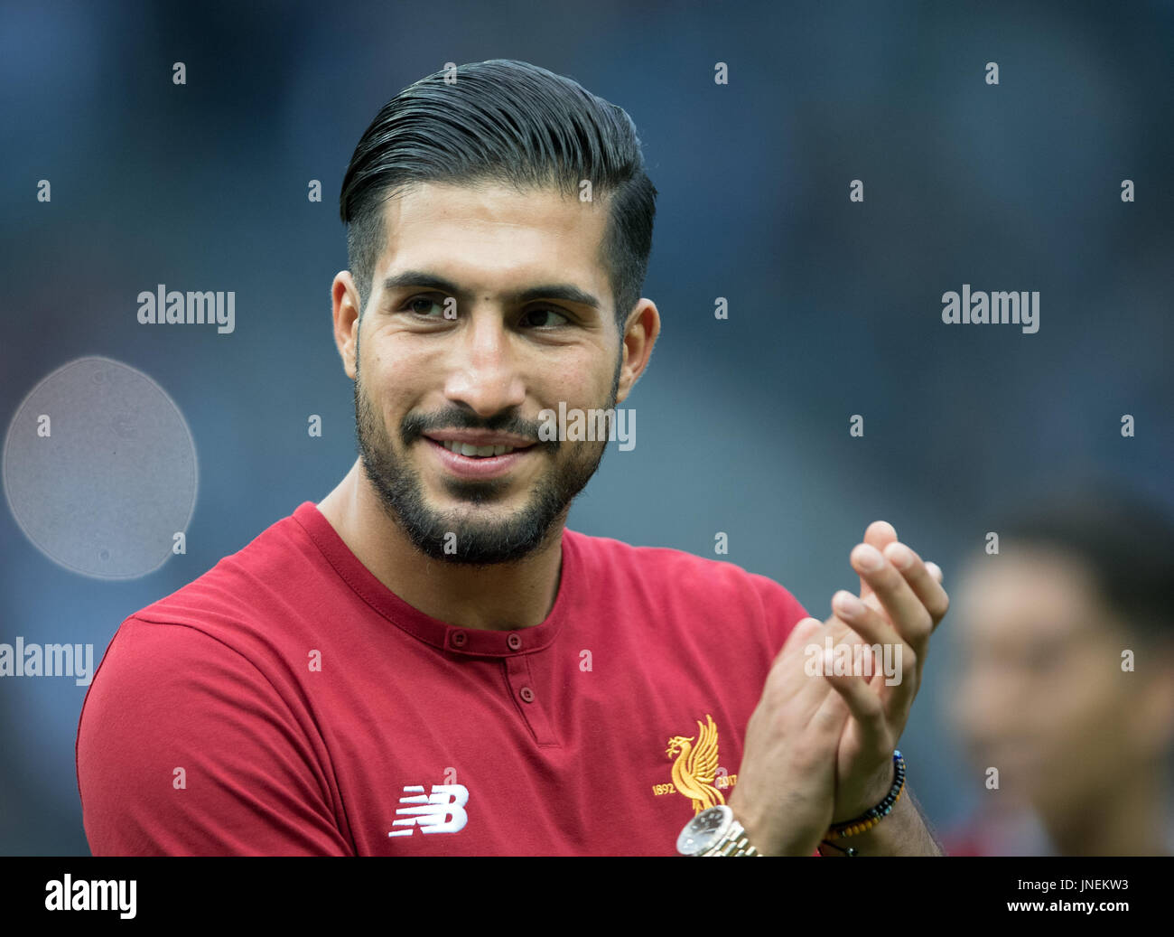 Berlin, Germany. 29th July, 2017. Liverpool's Emre Can, photographed at ...