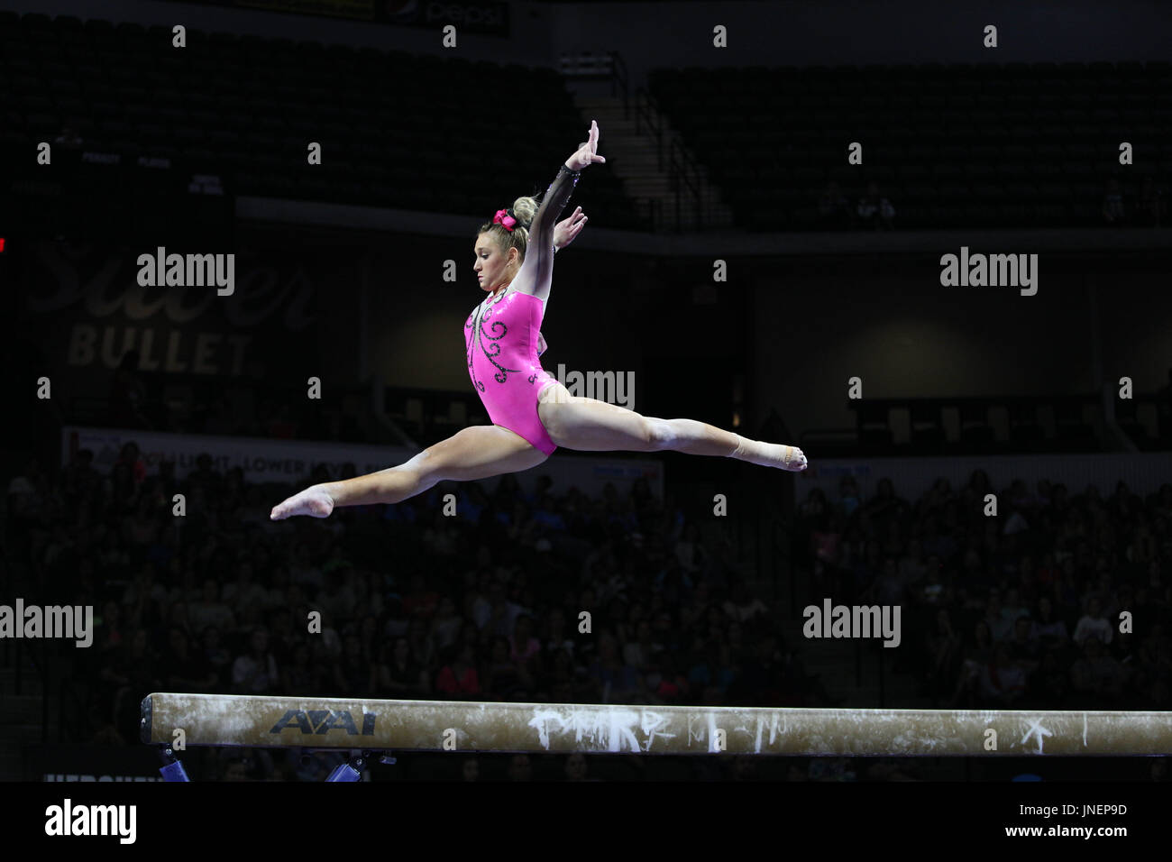 Hoffman Estates, IL, USA. 29th July, 2016. Gymnast Emily Gaskins ...