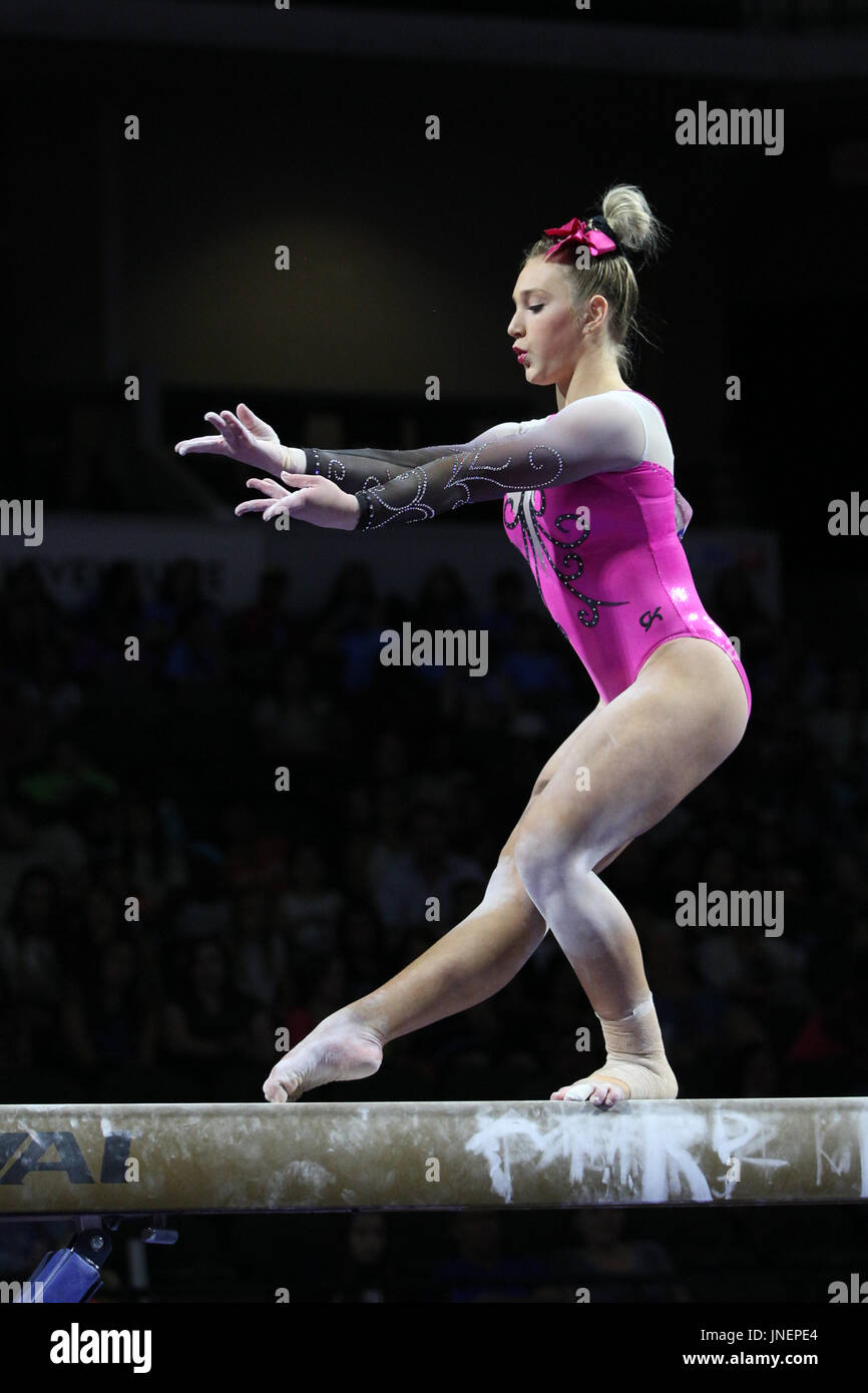 Emily gaskins gym u s classic gymnastics gymnast hi-res stock ...