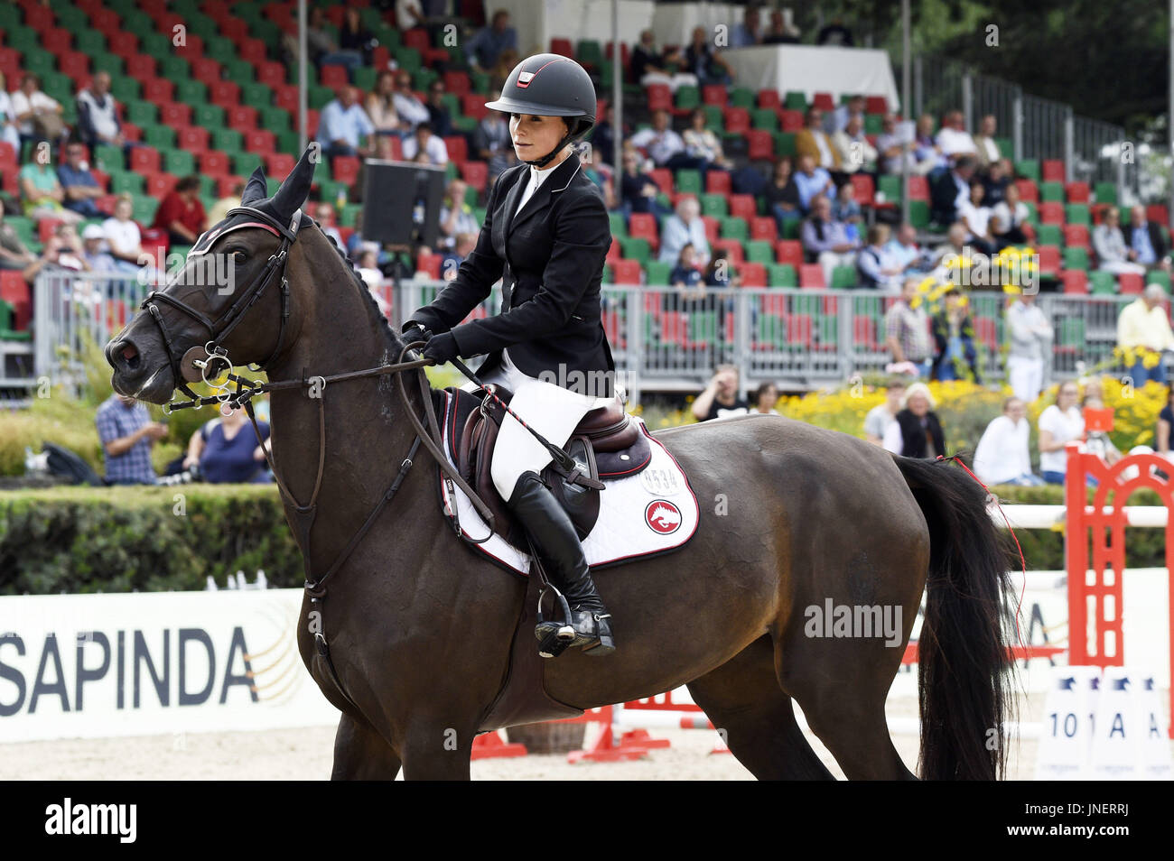 Berlin, Germany. 28th July, 2017. Georgina Bloomberg, daughter of ...