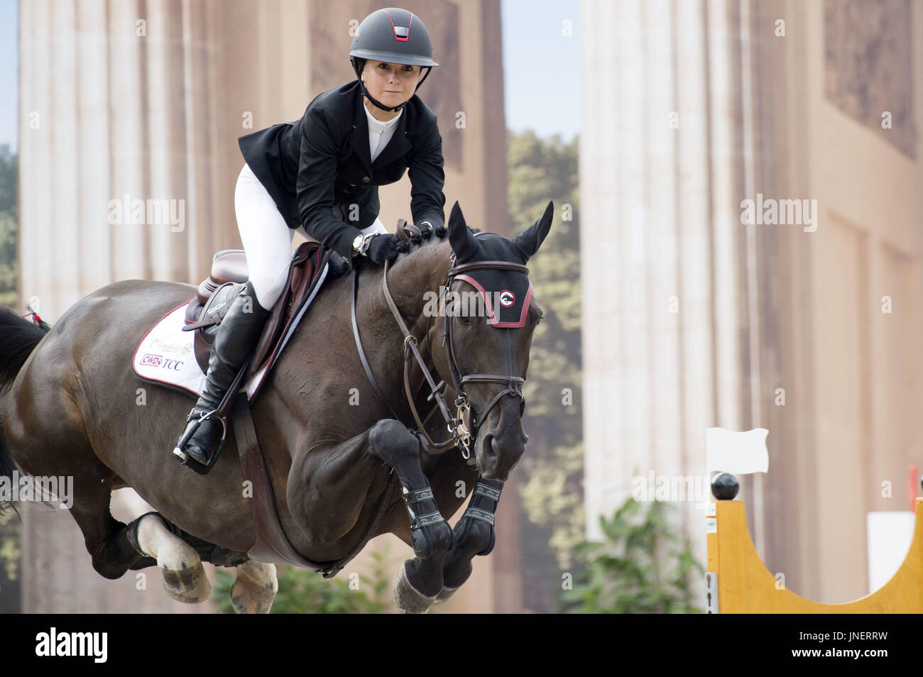 Berlin, Germany. 28th July, 2017. Georgina Bloomberg, daughter of ...