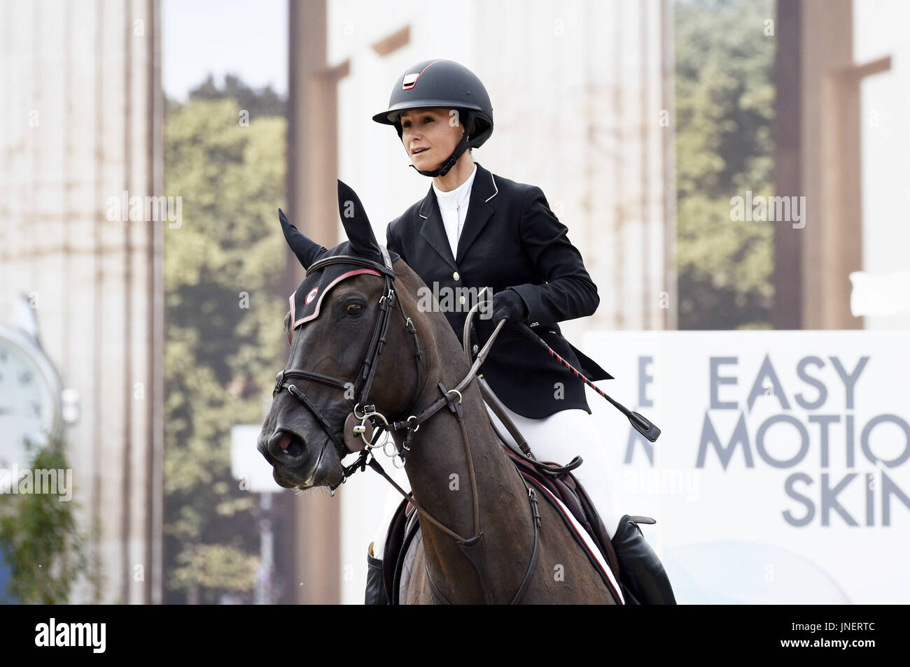 Berlin, Germany. 28th July, 2017. Georgina Bloomberg, daughter of ...