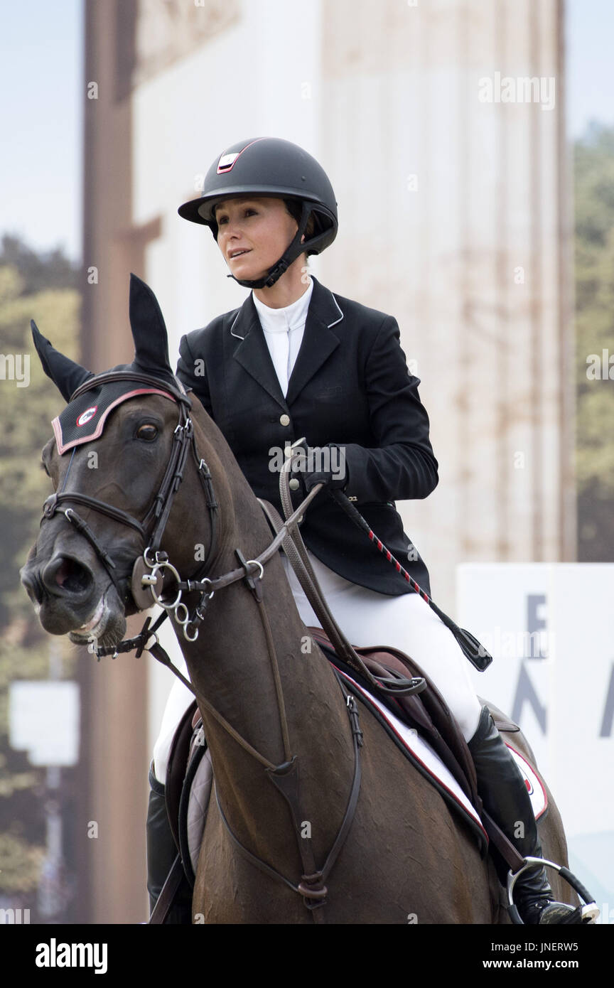 Berlin, Germany. 28th July, 2017. Georgina Bloomberg, daughter of ...