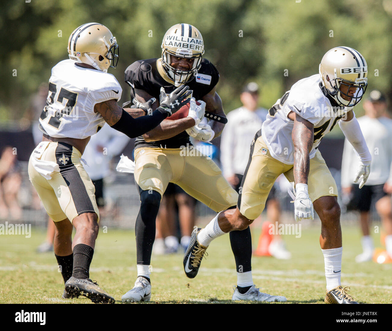 July 30, 2017 - New Orleans Saints wide receiver Jordan Williams (81 ...