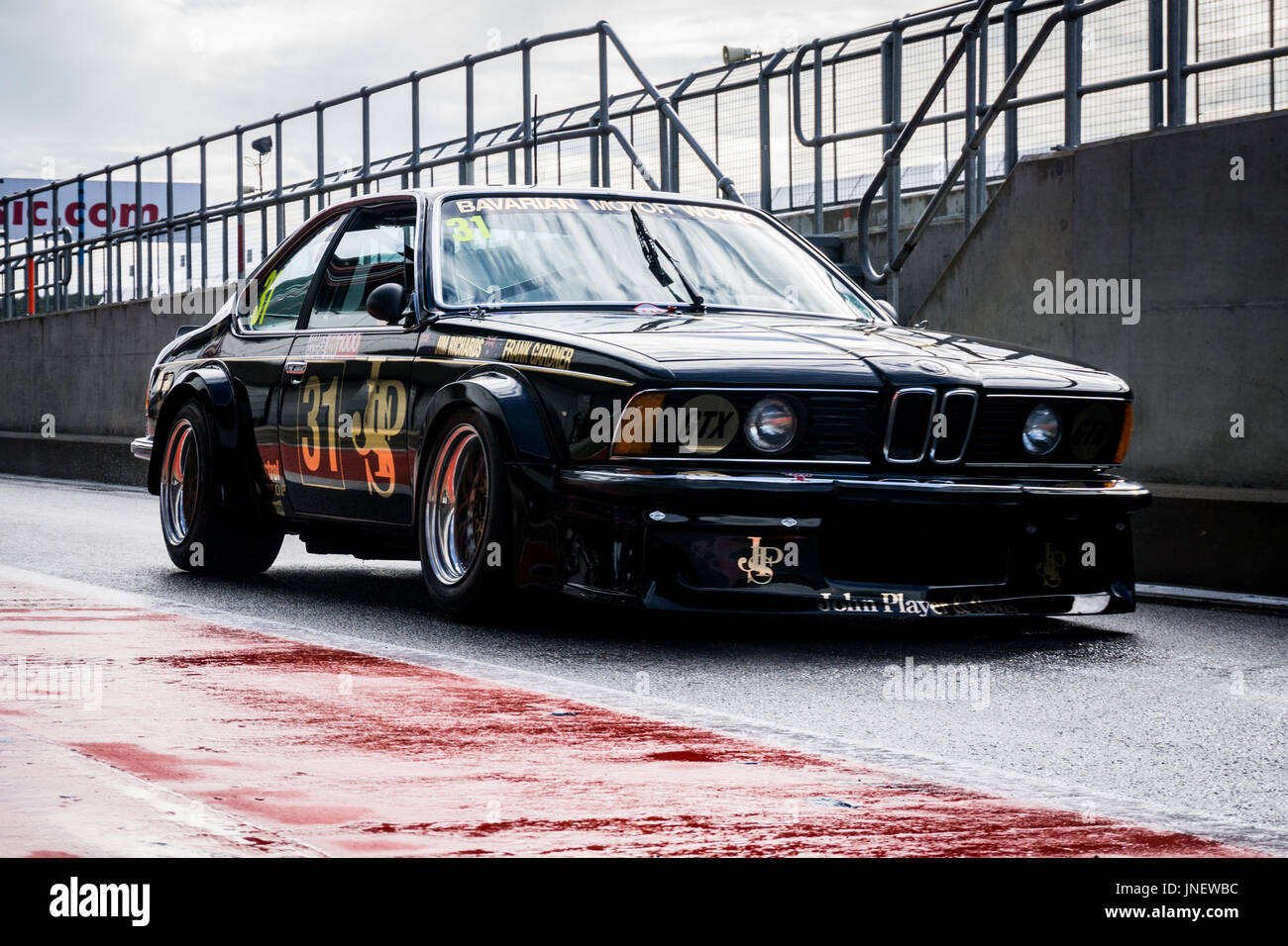 Towcester, Northamptonshire, UK. 30th July, 2017. BMW 635 Silverstone ...