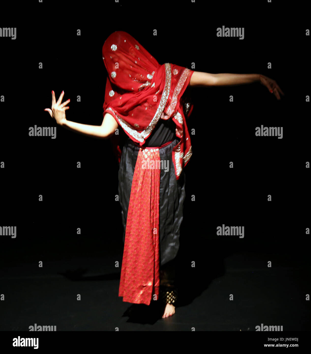 Dancing poses indian classical dance hi-res stock photography and ...