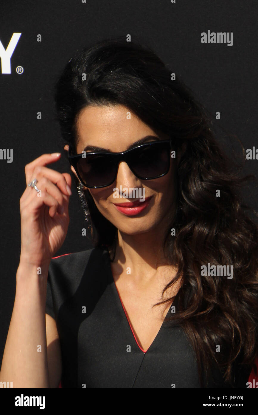 Amal Alamuddin Clooney 05/09/2015 The world Premiere of "Tomorrowland ...