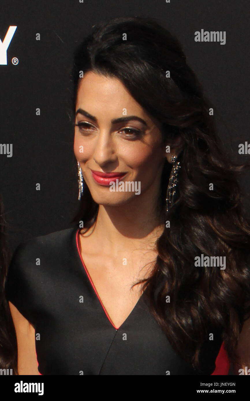 Amal Alamuddin Clooney 05/09/2015 The world Premiere of "Tomorrowland ...