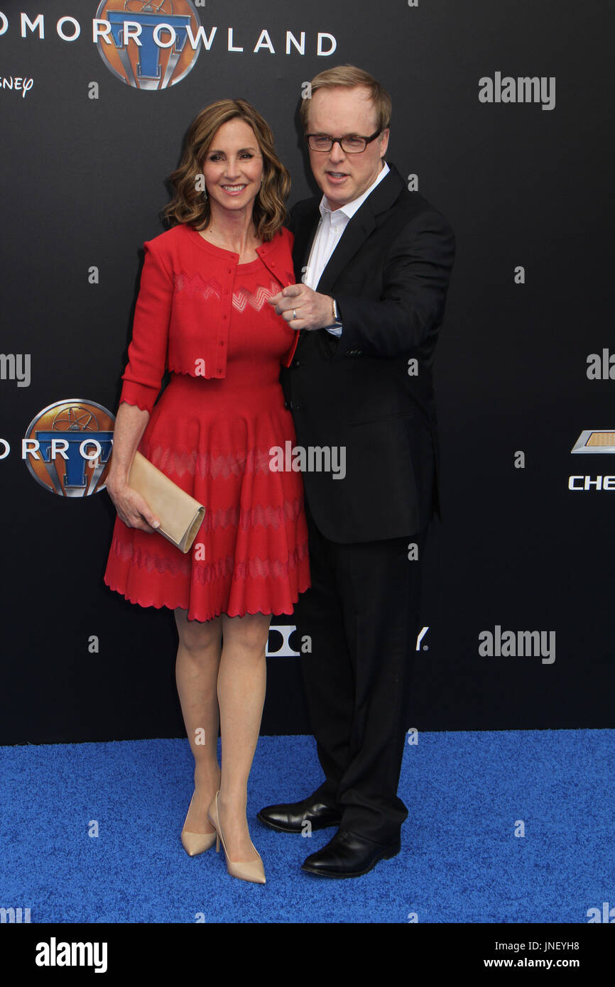 Elizabeth Canney, Brad Bird 05/09/2015 The world Premiere of ...