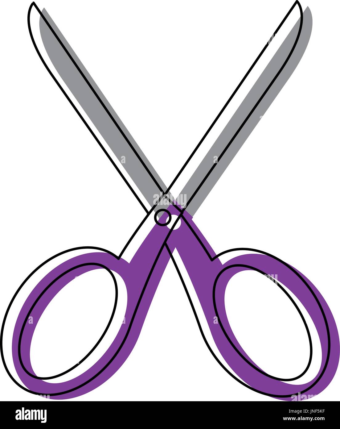 Safety Scissors Stock Vector Images - Alamy