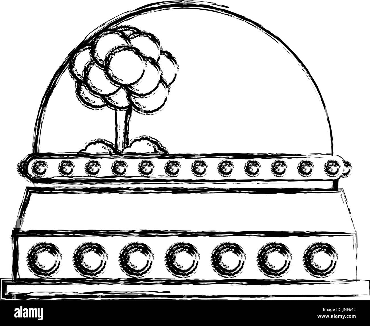 Eco dome Stock Vector Images - Alamy