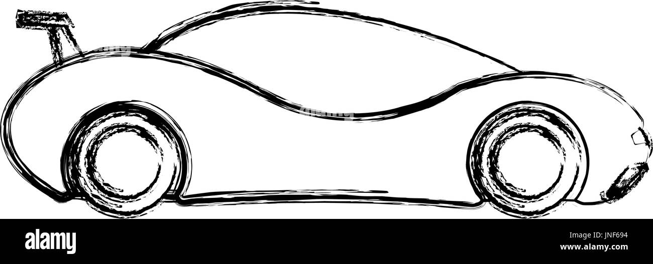 Smart car side view Black and White Stock Photos & Images - Alamy