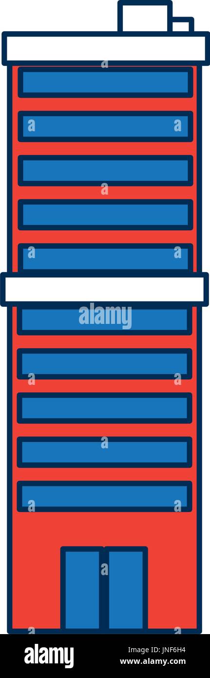 modern building high structure urban exterior Stock Vector Image & Art ...