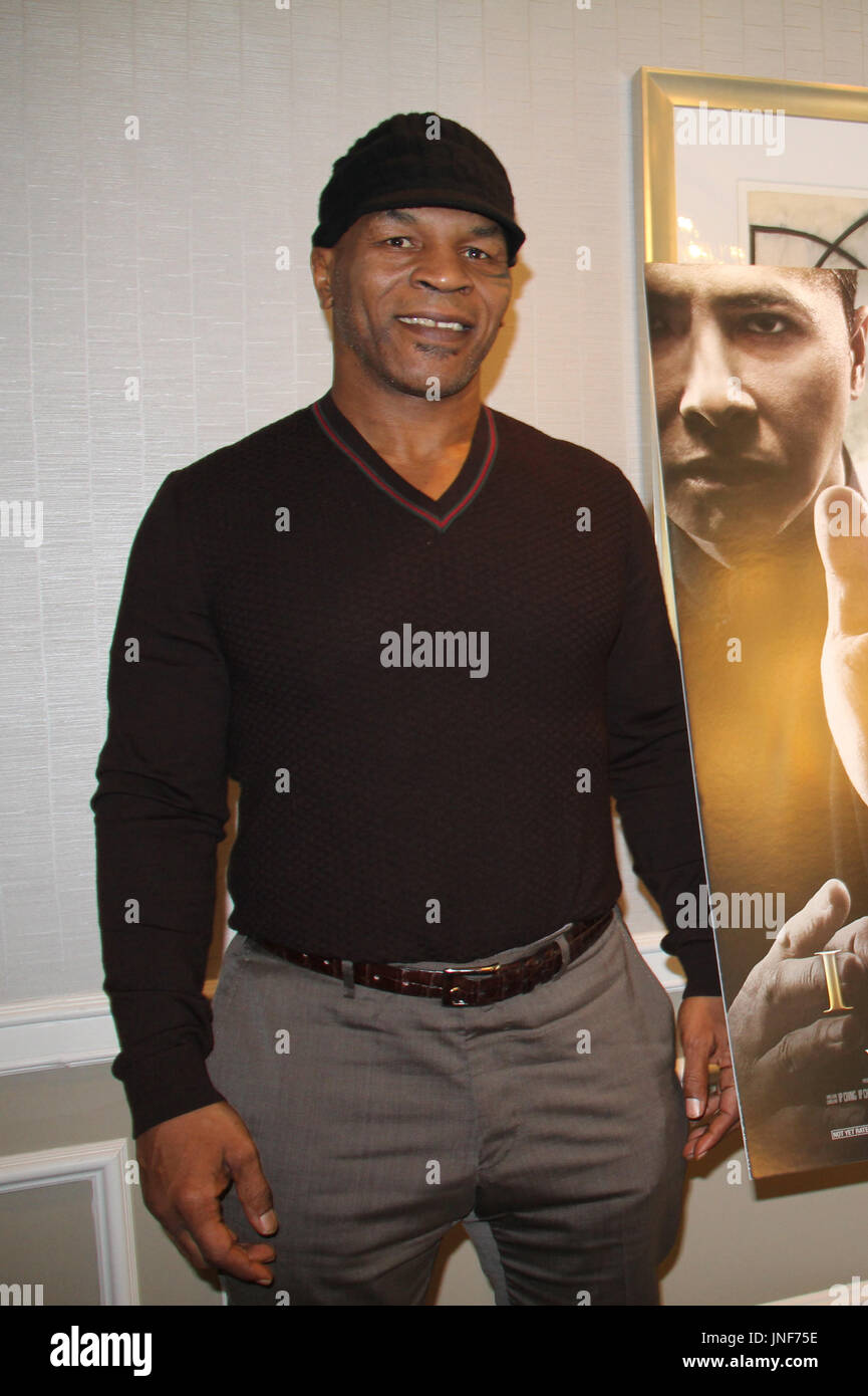 Mike Tyson, Donnie Yen 01/20/2016 "Ip Man3" Photocall held at Four ...