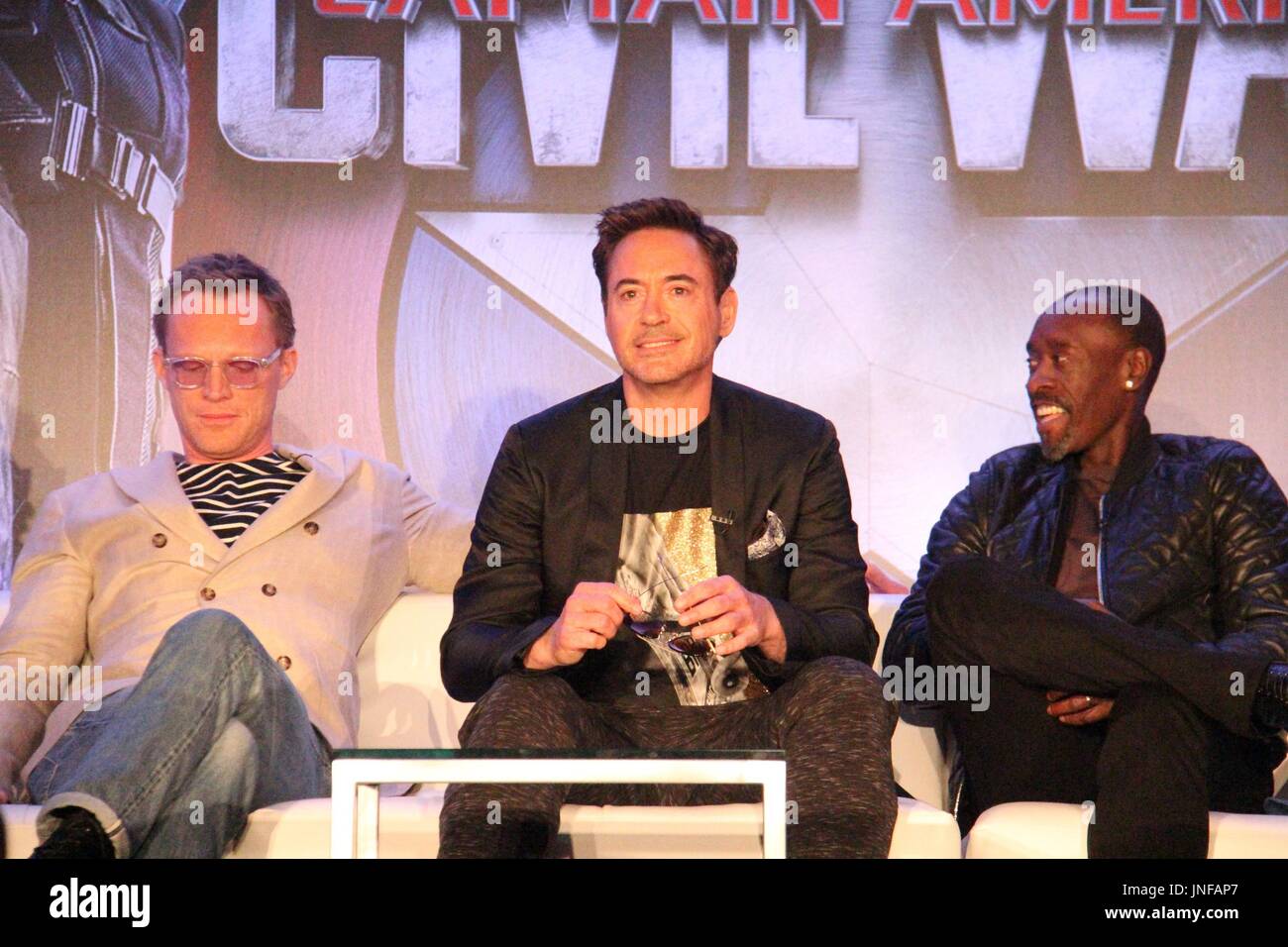 Paul Bettany, Robert Downey Jr., Don Cheadle 04/10/2016 gCaptain ...