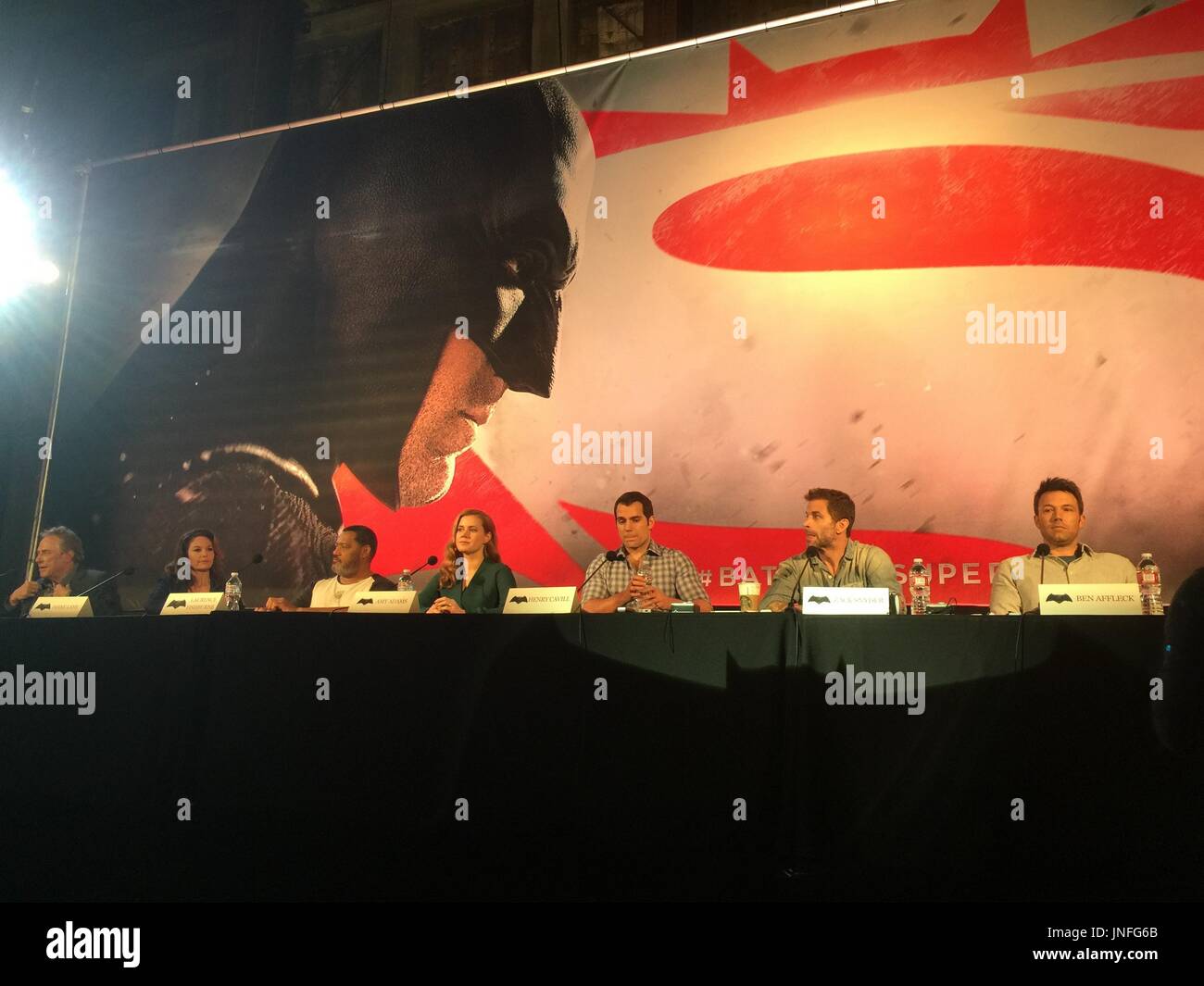 Charles Roven, Diane Lane, Laurence Fishburne, Amy Adams, Henry Cavill ...