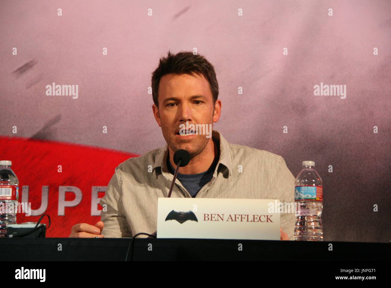 Ben Affleck 03/18/2016 "Batman v Superman: Dawn of Justice" Press ...