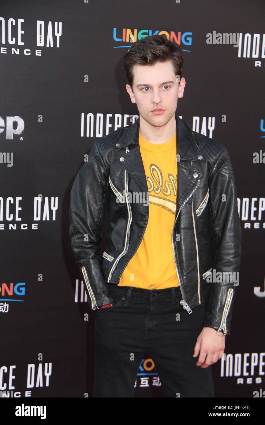 Travis Tope 06/20/2016 The Red Carpet Screening of "Independence Day ...
