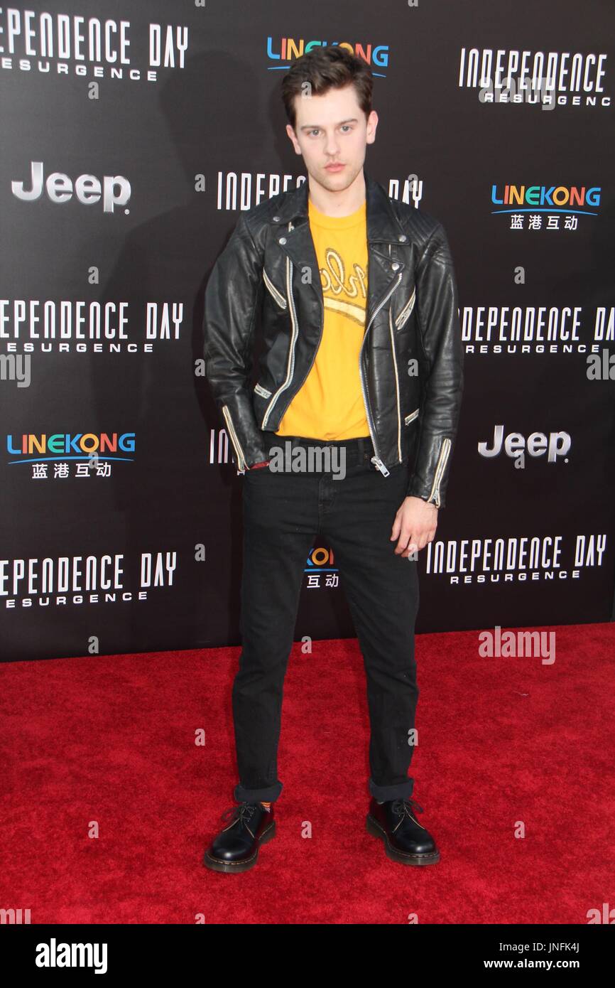 Travis Tope 06/20/2016 The Red Carpet Screening of "Independence Day ...