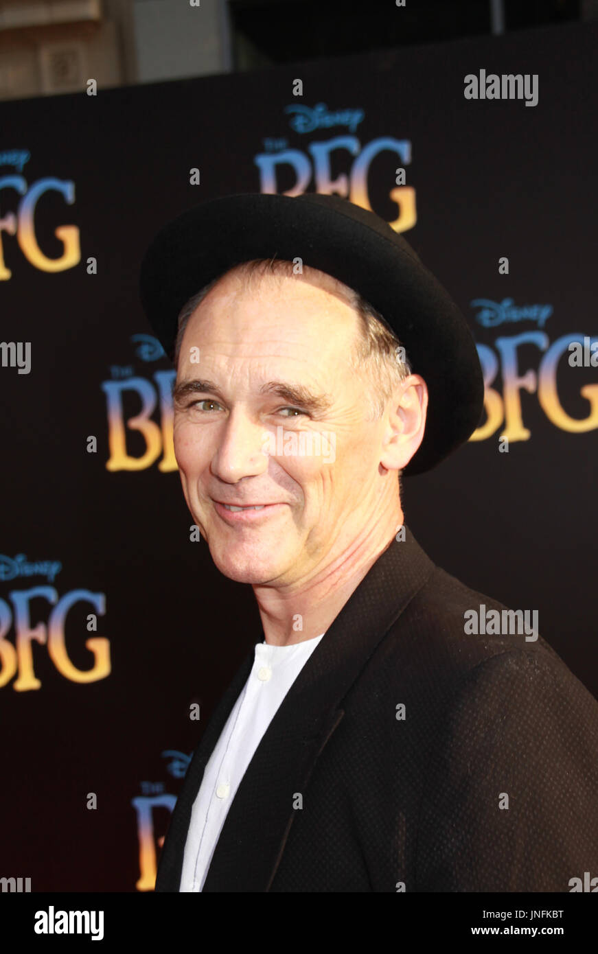 Mark Rylance 06/21/2016 "THE BGF" Premiere held at the EL Capitan ...