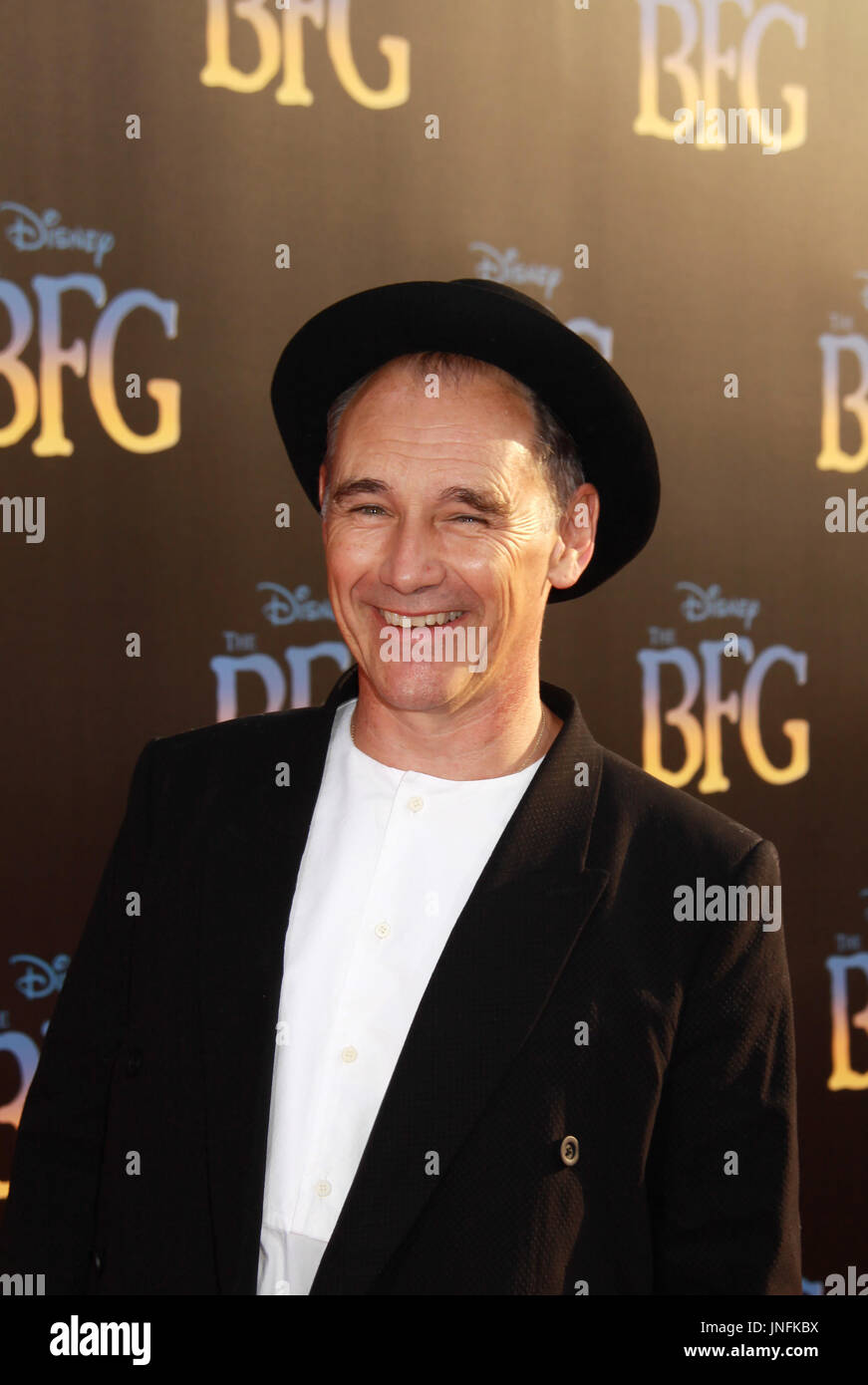 Mark Rylance 06/21/2016 "THE BGF" Premiere held at the EL Capitan ...