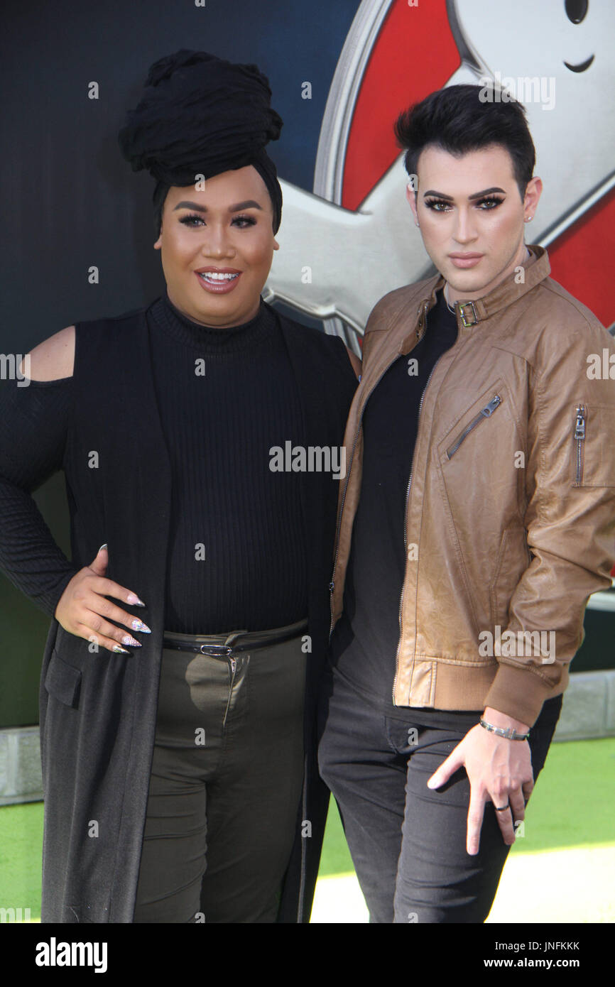 Patrick Starrr, Manny Mua 07/09/2016 The Los Angeles Premiere of ...