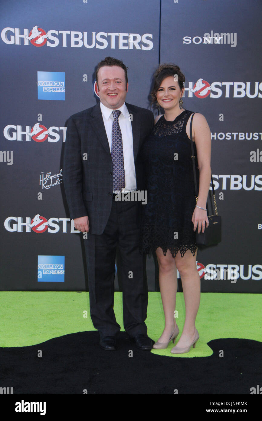 Neil Casey 07/09/2016 The Los Angeles Premiere of gGhostbusters h held ...