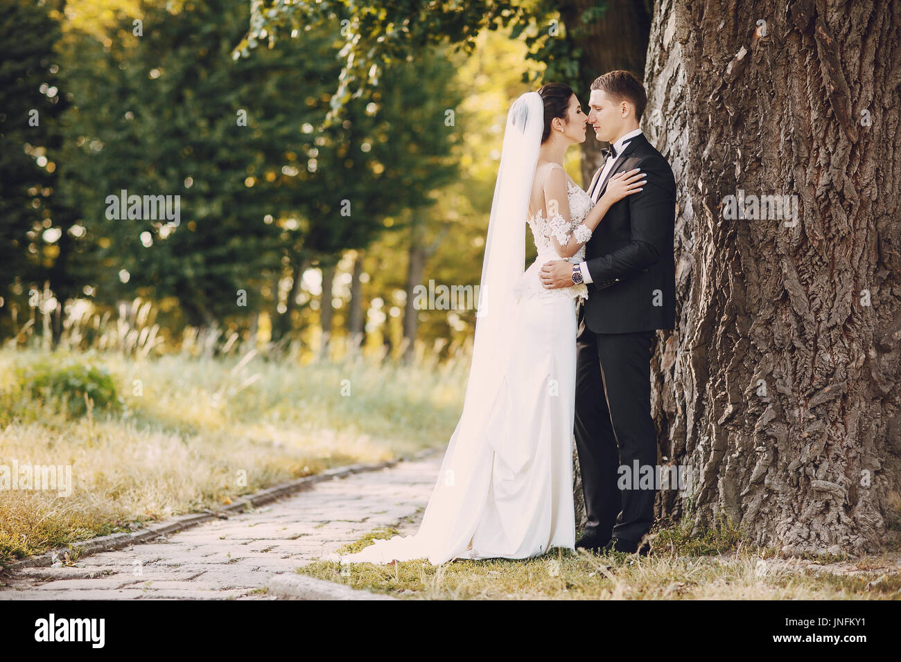 bride and groom Stock Photo - Alamy