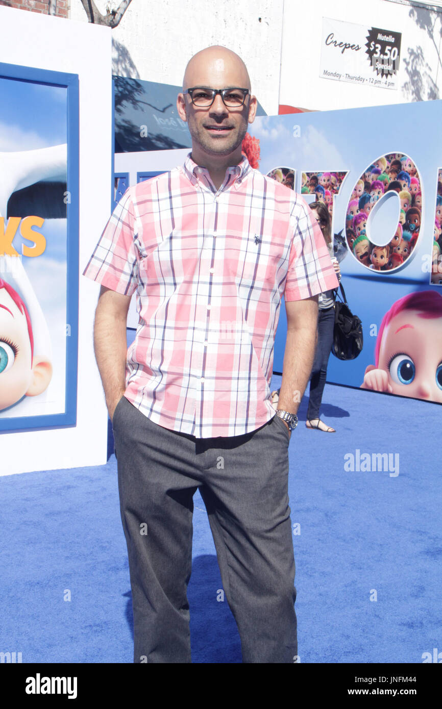 Doug Sweetland 09/17/2016 The World premiere of gStorks h held at the ...