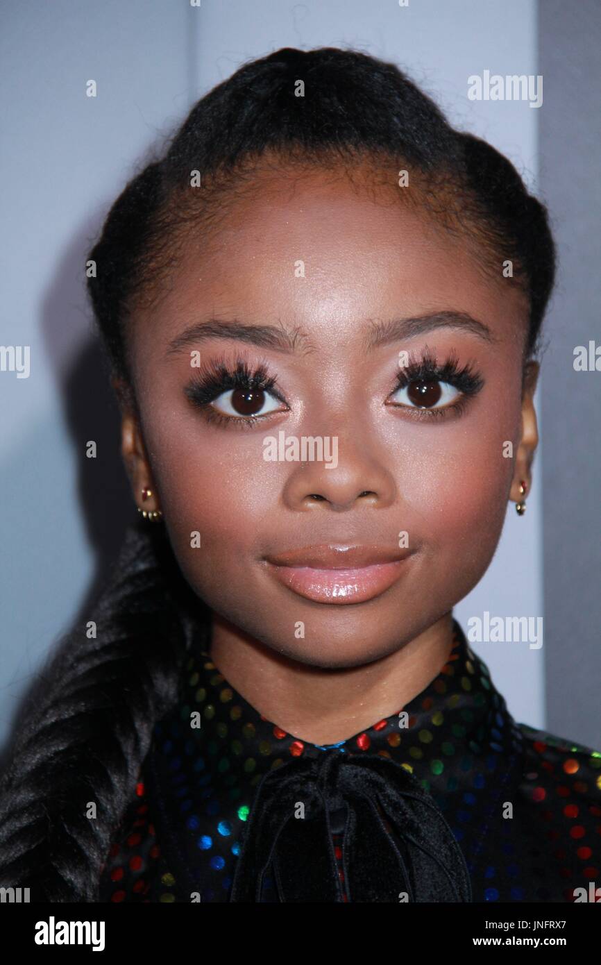 Skai Jackson 01/17/2017 The Los Angeles Premiere of "The Space Between ...
