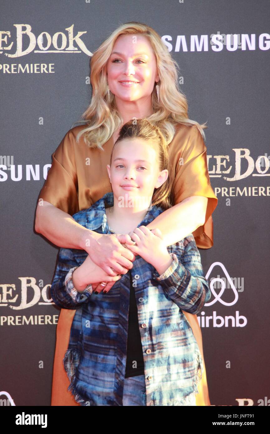 Elizabeth Rohm, Easton August Anthony 04/04/2016 The World Premiere of ...