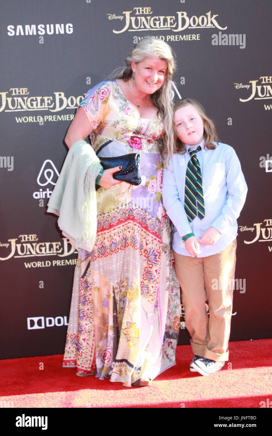 Laura Jean Shannon 04/04/2016 The World Premiere of gThe Jungle Book h ...