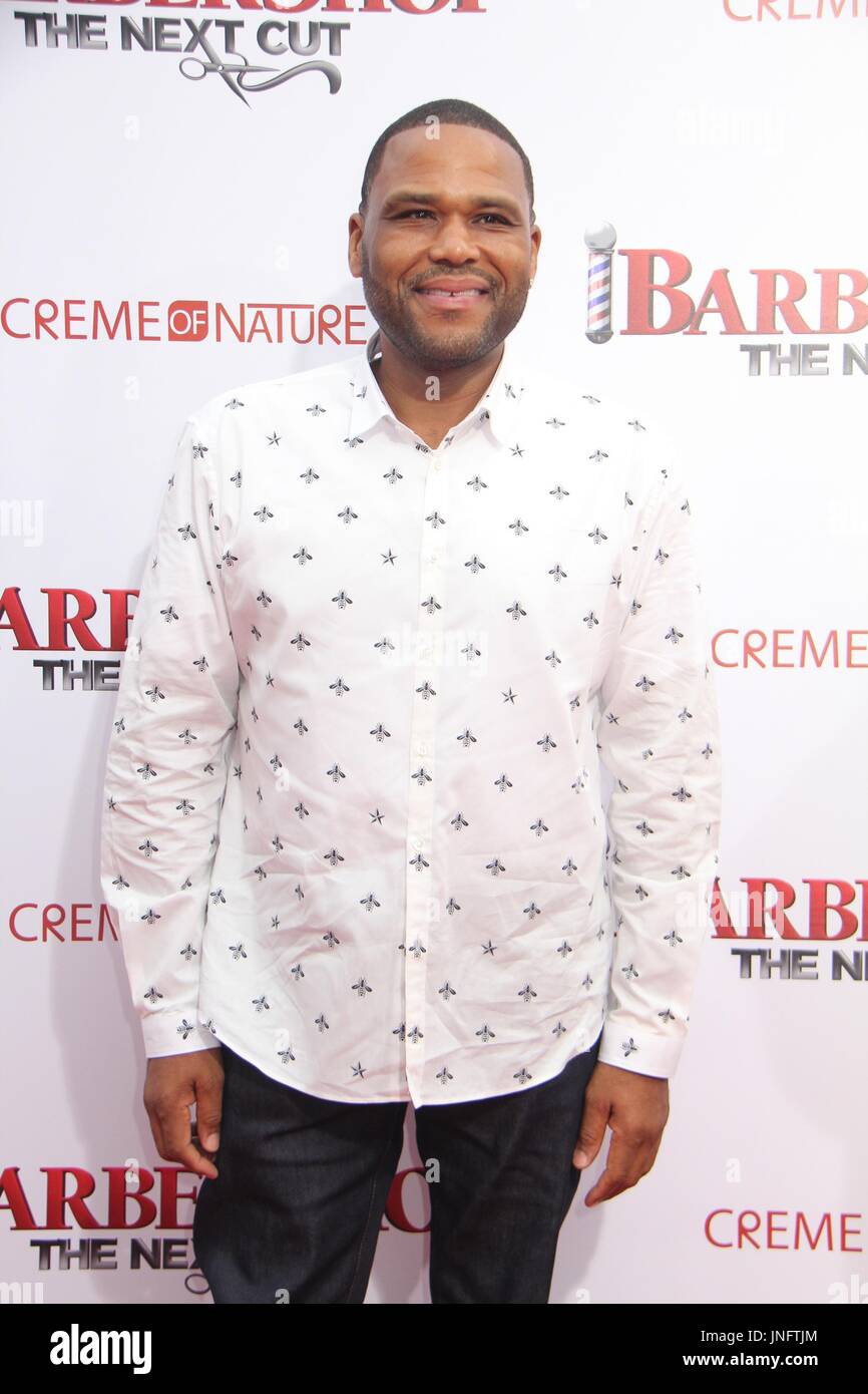 Anthony Anderson 04/06/2016 The Premiere of gBarbershop: The Next Cut h ...