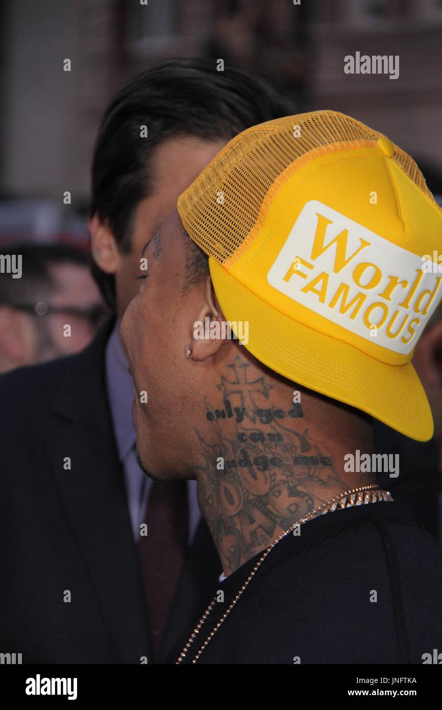 Tyga 04/06/2016 The Premiere of gBarbershop: The Next Cut h held at The ...