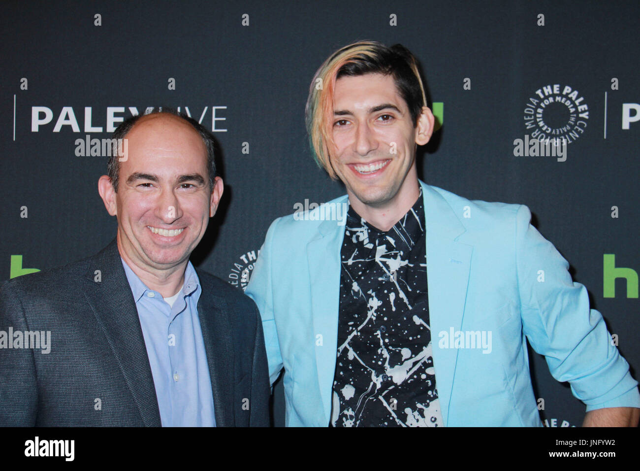 Robert Cooper, Max Landis 10/18/2016 PaleyLive LA premiere event "Dirk ...